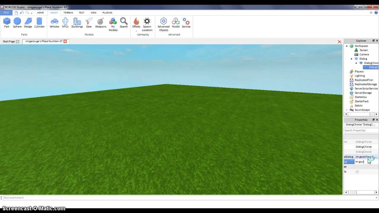 ROBLOX how to make a dialog - YouTube