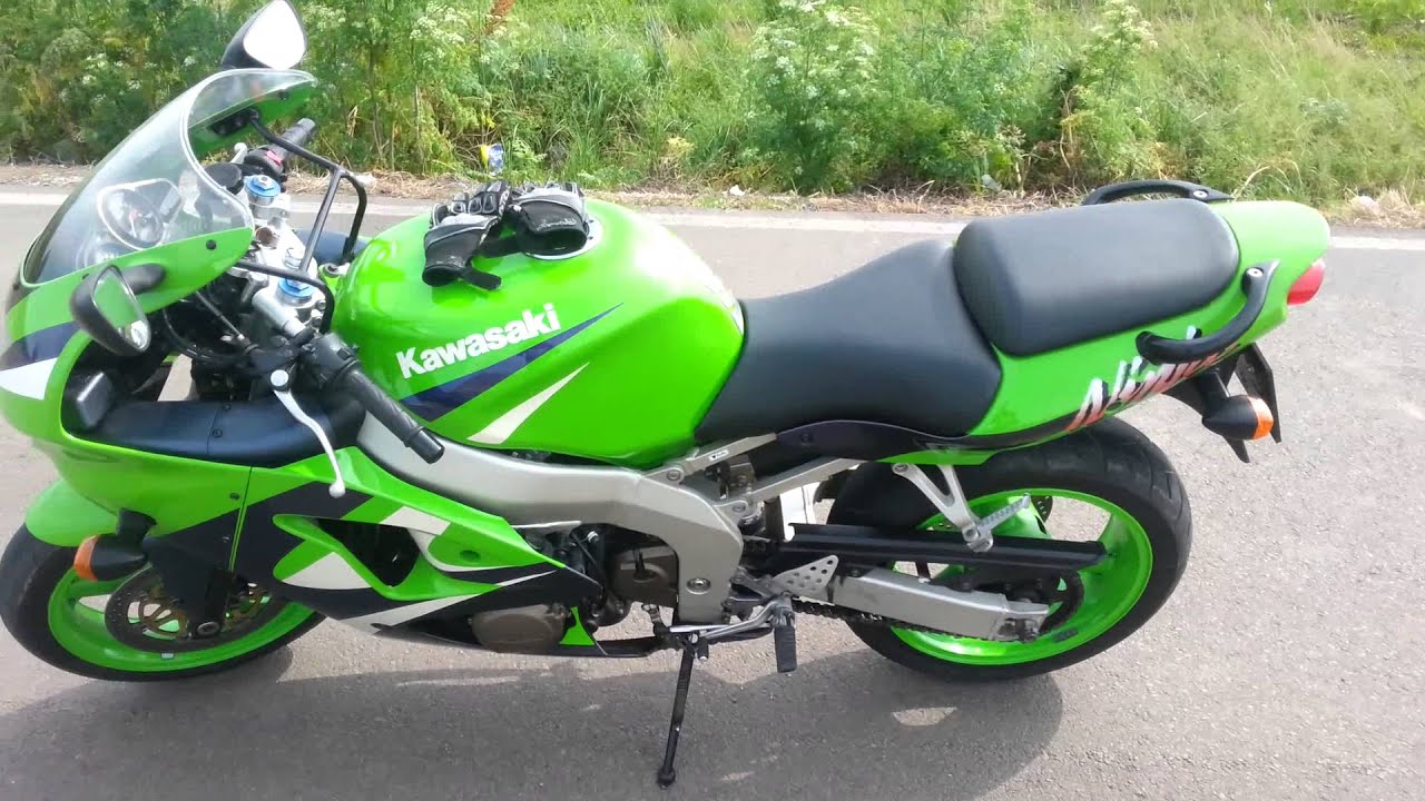 Kawasaki ZX-6R 1999 30.000km - YouTube