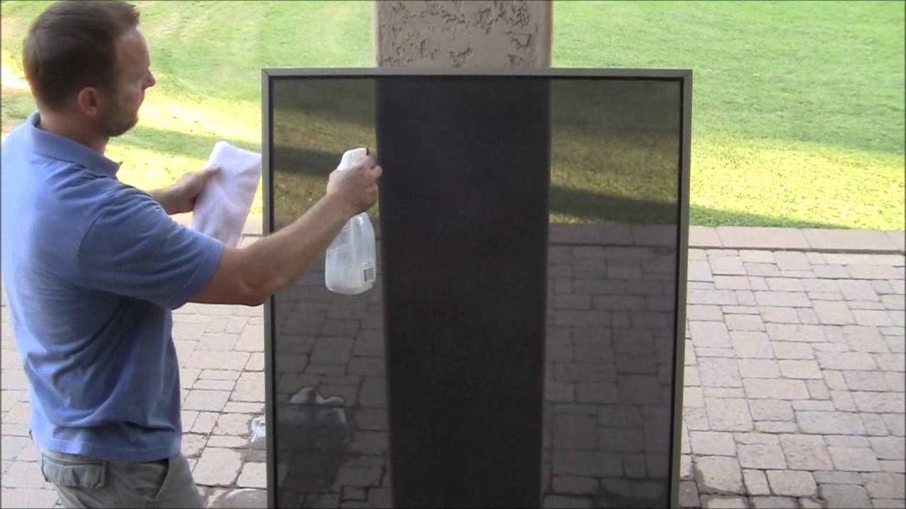 How To Clean Sunscreens - Cloud 9 Window Washing - YouTube