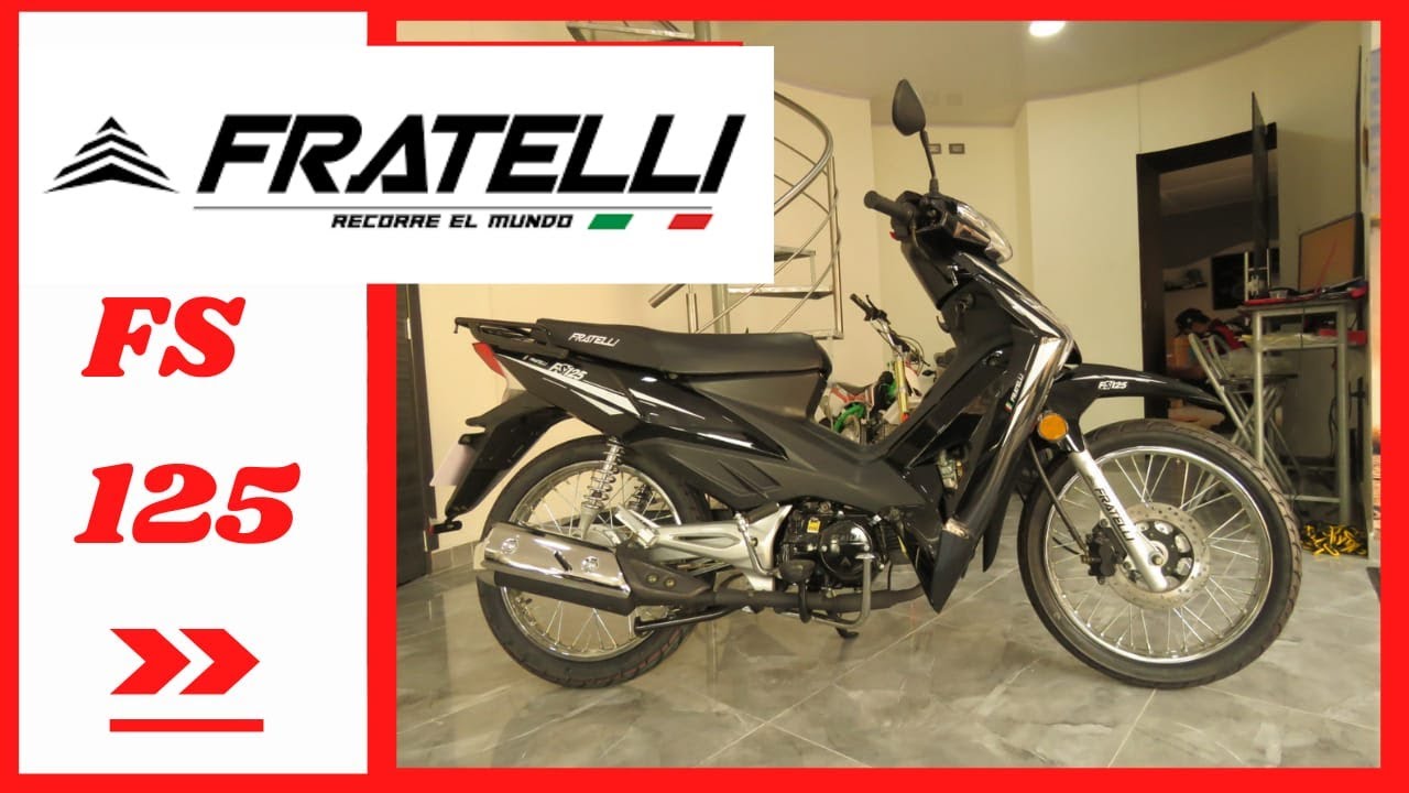 🔴NUEVA FRATELLI FS 125 SEÑORITERA 2023/Precio/Ficha técnica ...