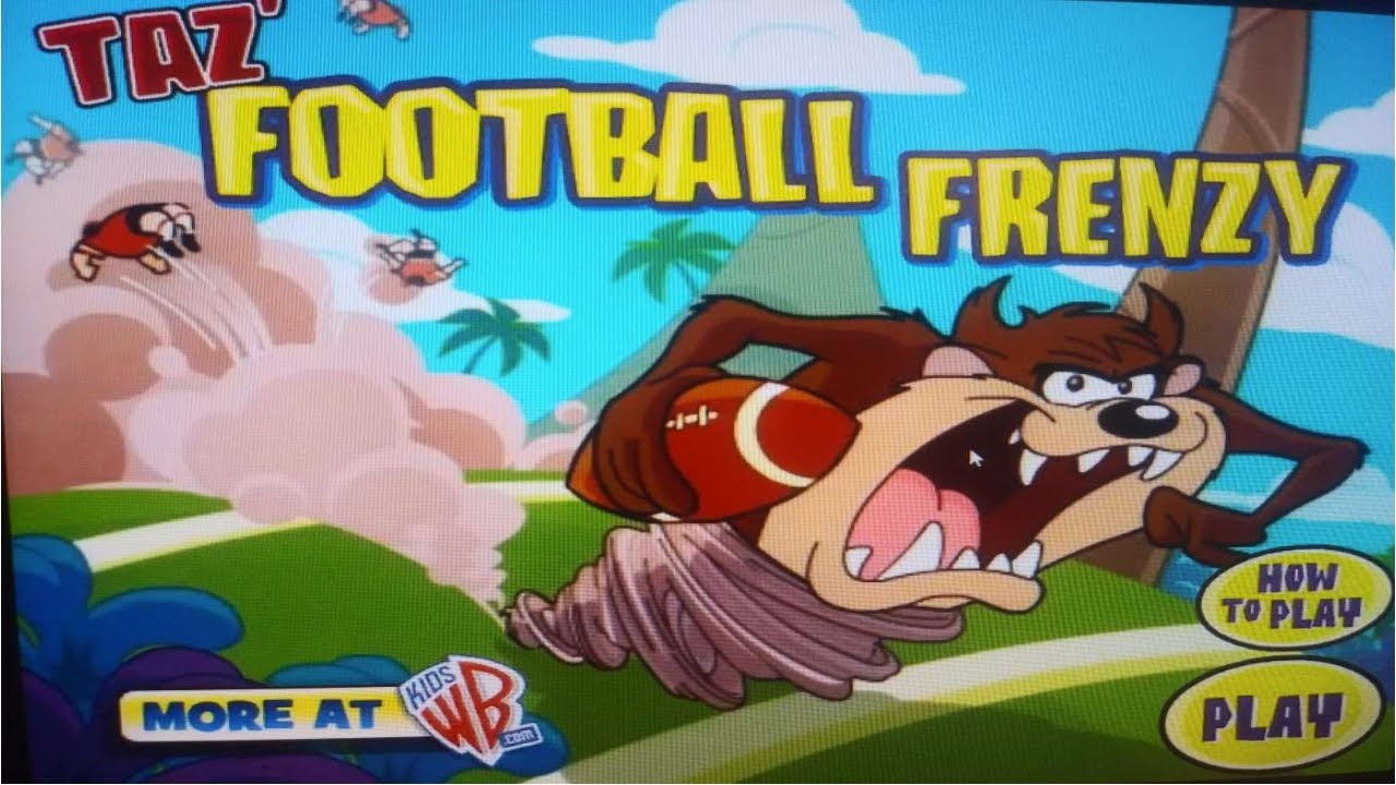 TAZZ! FOOTBALL FRENZY! VERY COOL GAME! - YouTube