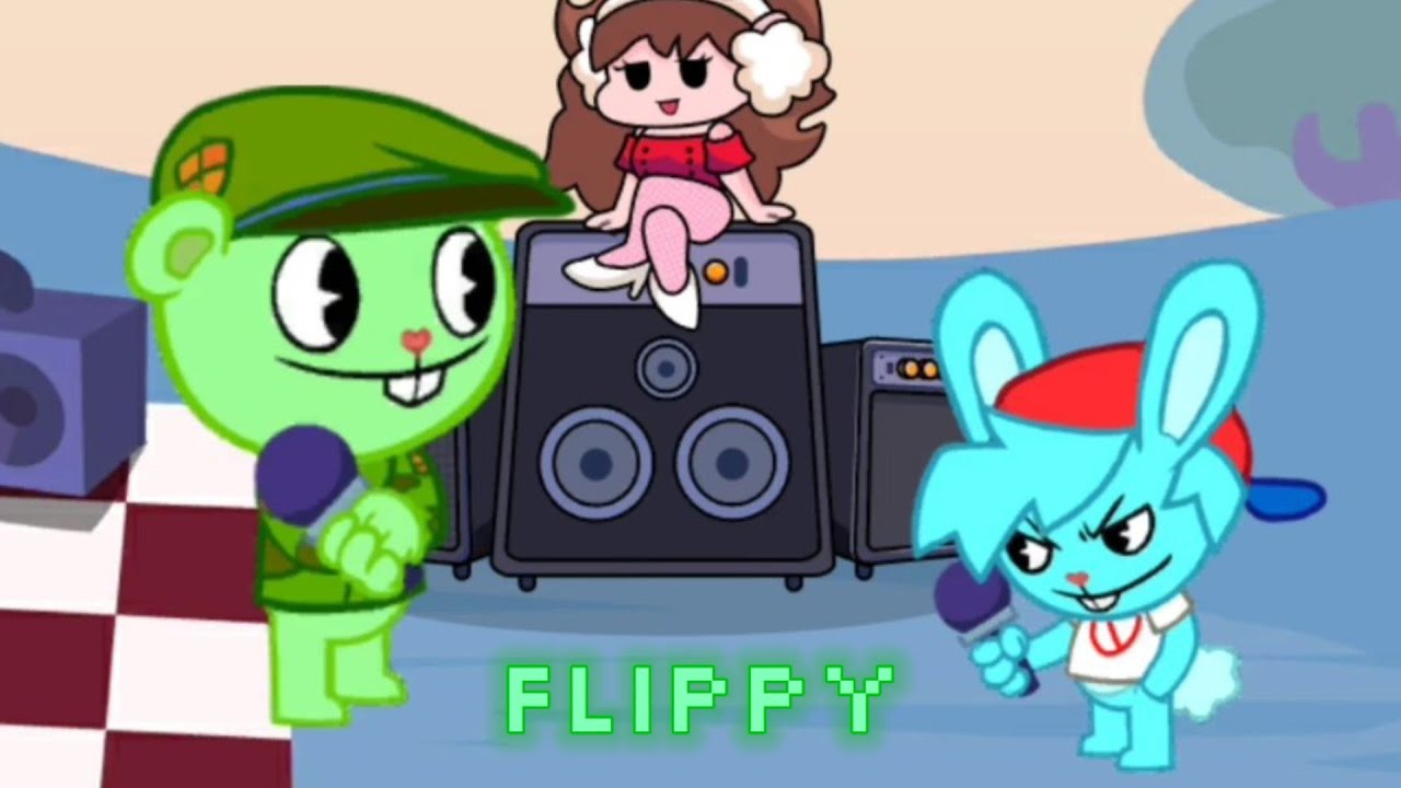 Flippy Fnf - fnf music battle - YouTube