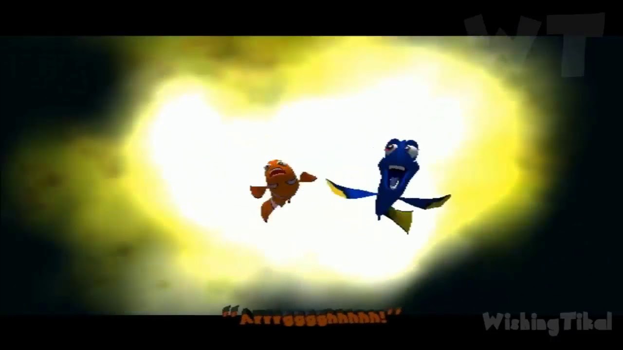 Finding Nemo Video Game Death The Boomb - YouTube