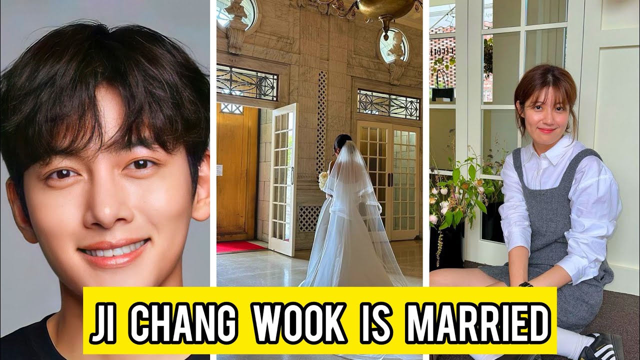 Finally!Ji Chang Wook Is Married😱Agencies Have Confirmed It ️ - YouTube