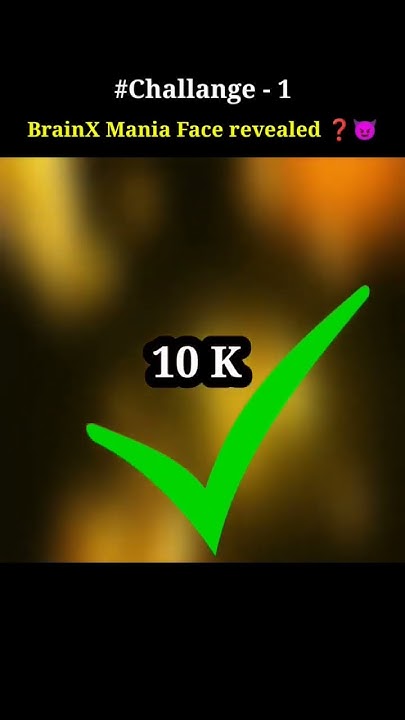 BrainX Mania Face Revealed 😈 #shorts #facereveal #brainxmania - YouTube