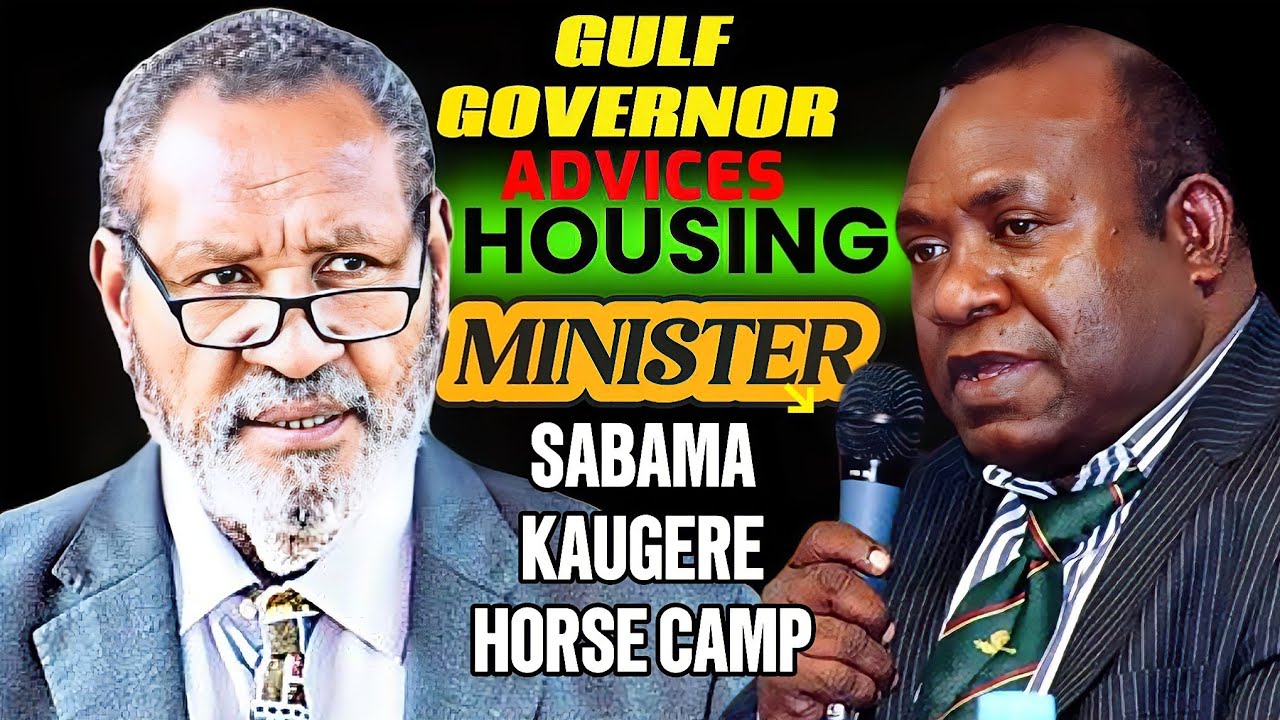 CHRIS HAIVETA: ADVICES HOUSING MINISTER | PNG POLITICAL NEWS 2024 - YouTube