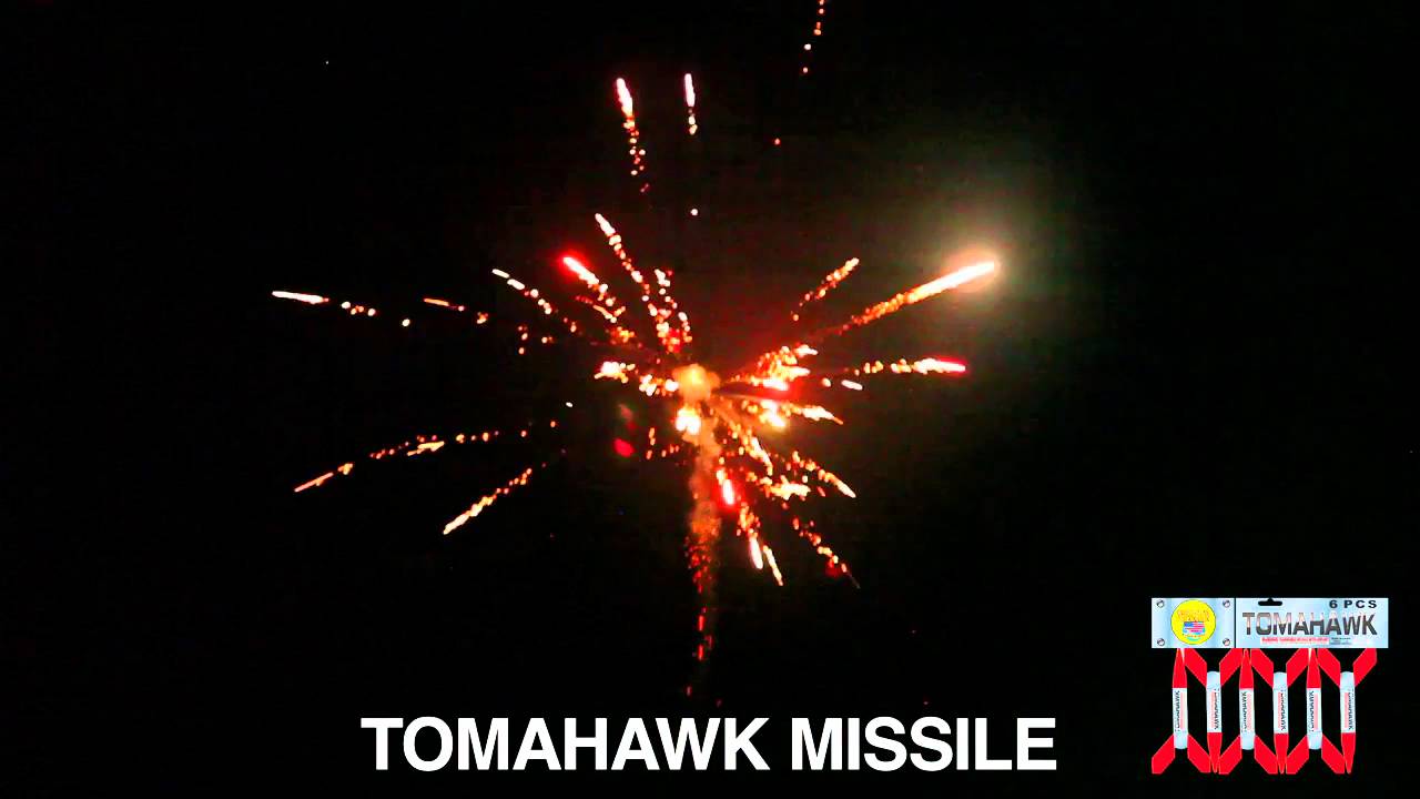 Tomahawk Missile World Class Fireworks 356 - YouTube