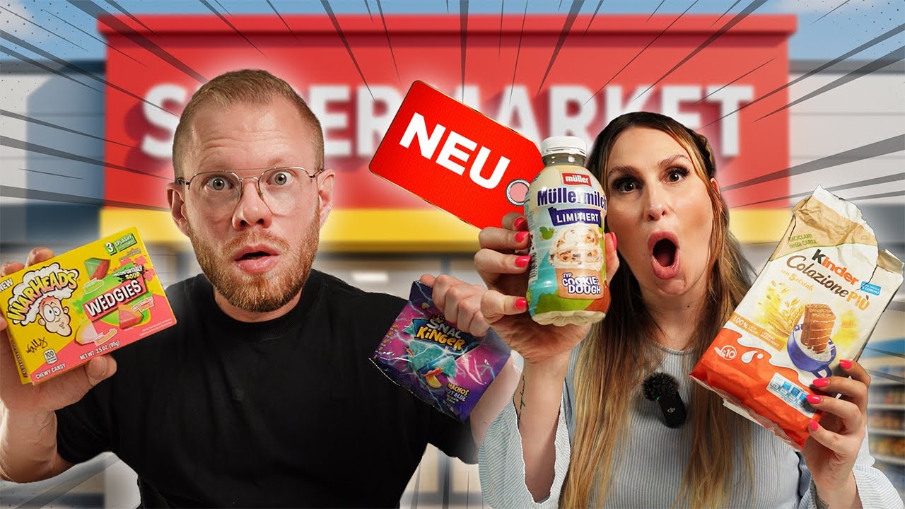 Wir TESTEN und BEWERTEN neue Supermarkt Produkte!🧐 - YouTube
