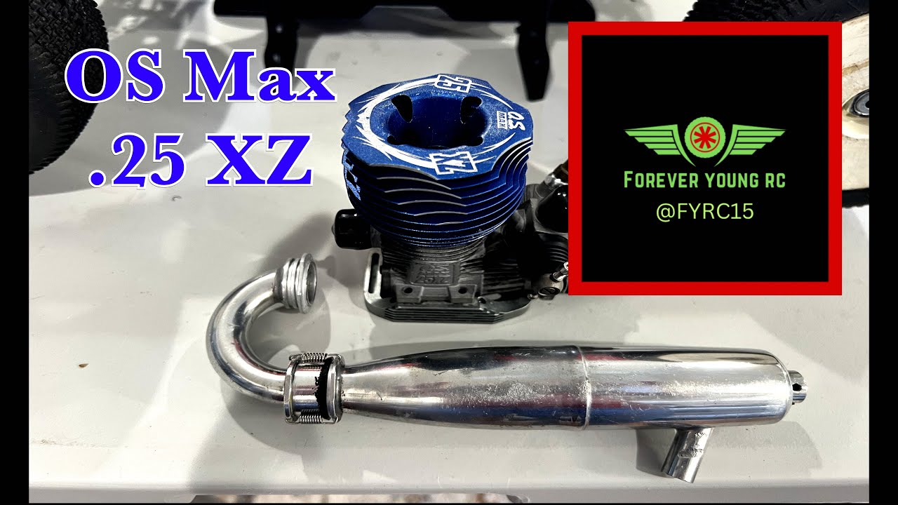 OS Max XZ .25 teardown and rebuild and install - YouTube