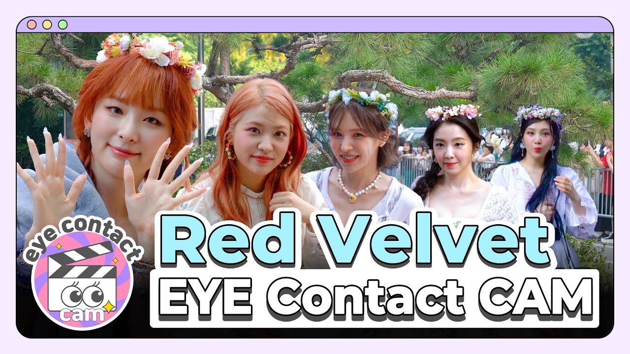 [4K] Red Velvet EYE CONTACT CAM :: 레드벨벳 아이컨택캠 @ MUSIC BANK - YouTube