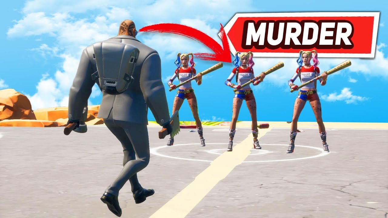 *HARLEY QUINN vs CALVO* FORTNITE MURDER MYSTERY ¿QUIEN ES EL ASESINO ...