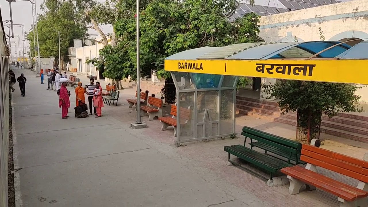 Barwala railway station Haryana - YouTube