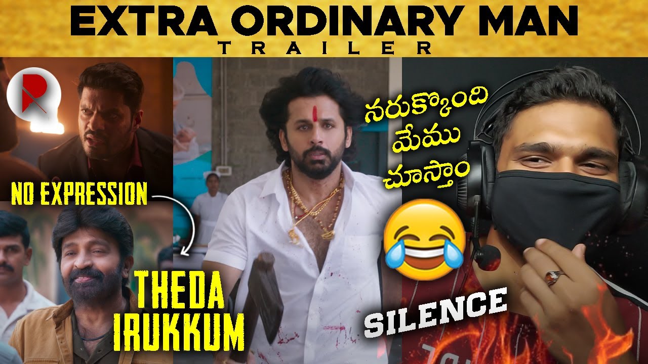 Extra Ordinary Man Trailer : Nithiin, Sree Leela : RatpacCheck : Extra ...