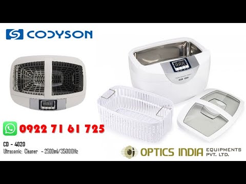 Ultrasonic Cleaner ( Full range of Codyson) - YouTube