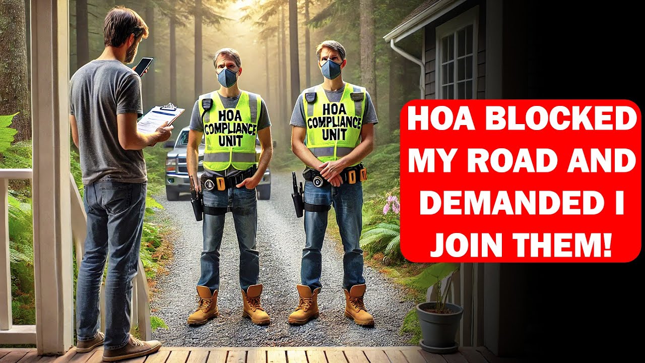 HOA Officers Blocked Me From Leaving My Own House Until I Sign Their ...