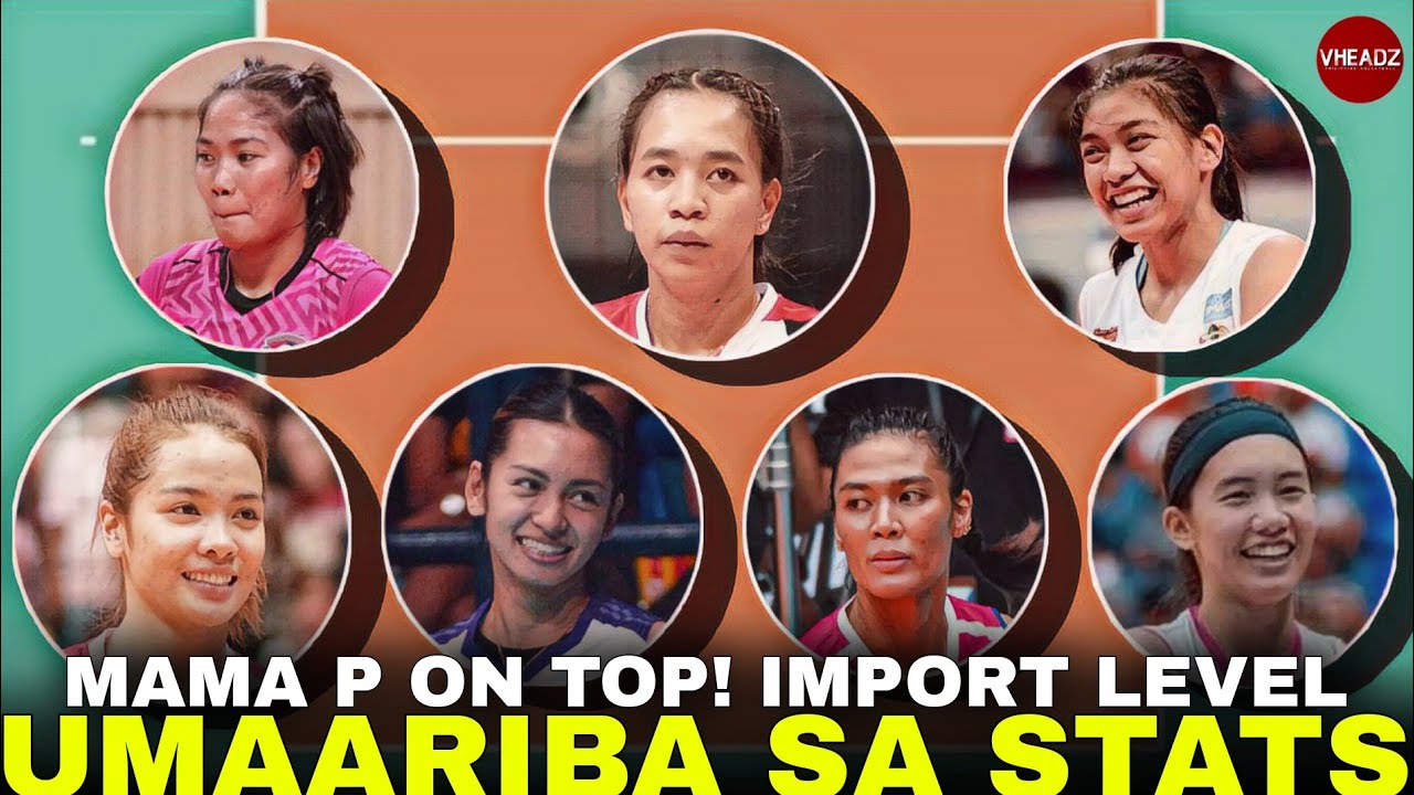 Mama P Best Attacker!, TINAOB ang mga Imports! Jema Galanza at Alyssa ...