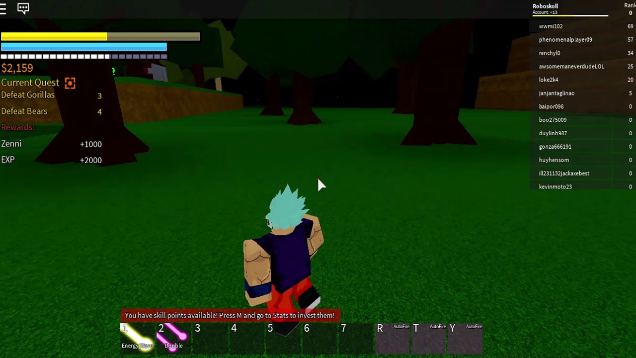 DBZ Final Stand Roblox Gameplay - YouTube