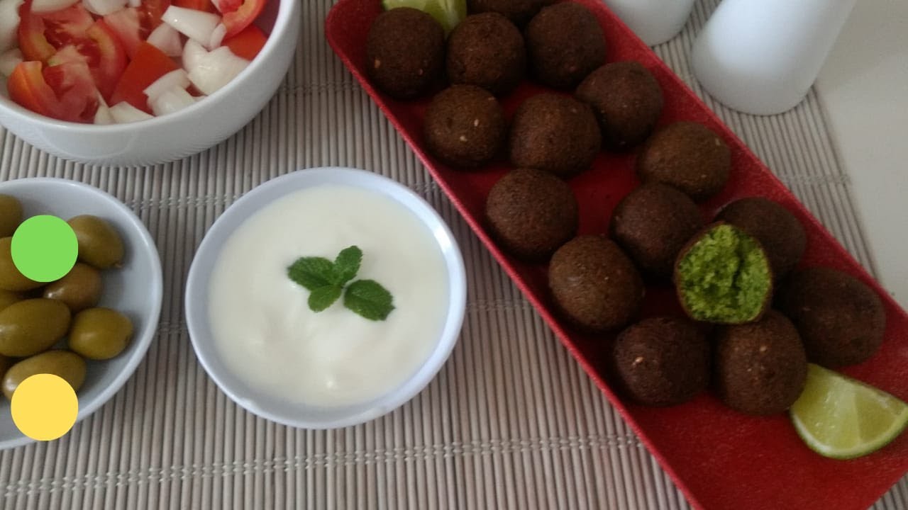 Falafel - Petisco Árabe ️ - No Liquidificador - Falafel - Arabic Snack ...