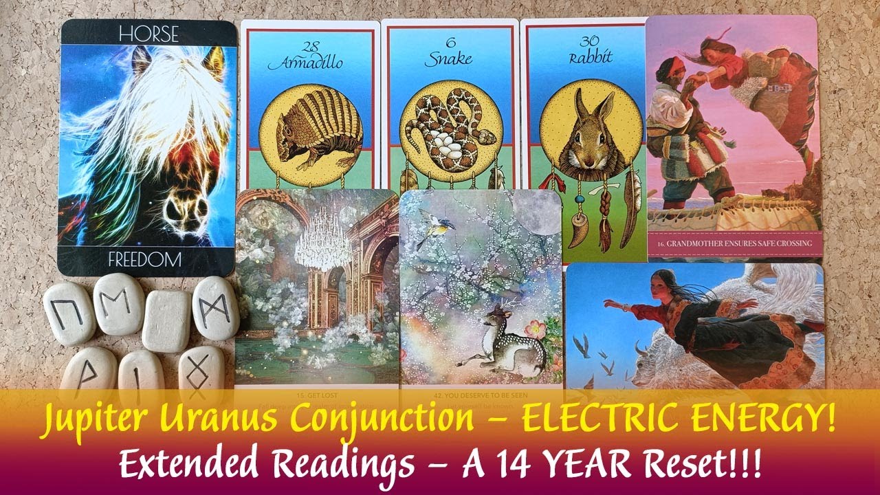 Jupiter Conjunct Uranus - EXTENDED READINGS⌛ A 14 Year Reset🙏A MAJOR ...
