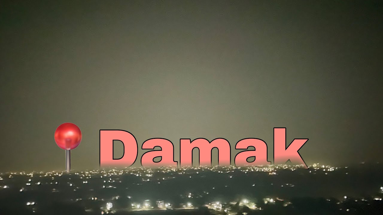 Damak view tower || Night view || Avi Tengs || @Avitengs - YouTube