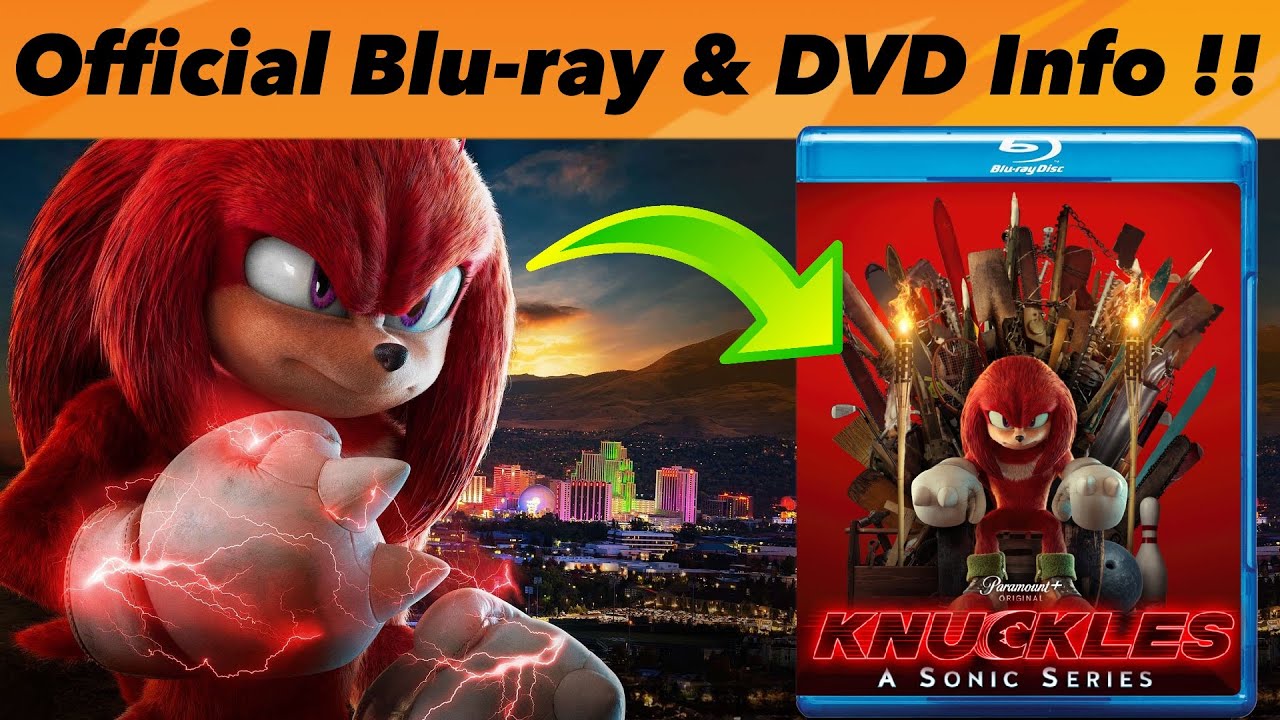 OFFICIAL Knuckles TV Series Blu ray & DVD Info Revealed - YouTube