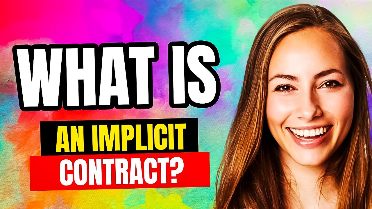 What is an Implicit Contract? - YouTube