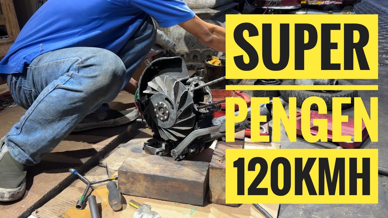 Vespa Super Pengen 120kmh, Insyaallah Eps.1/2 || Aji VAS - YouTube