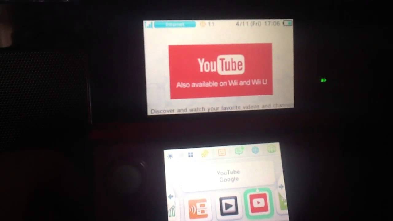 Nintendo 3DS Home Screen ad icons - YouTube
