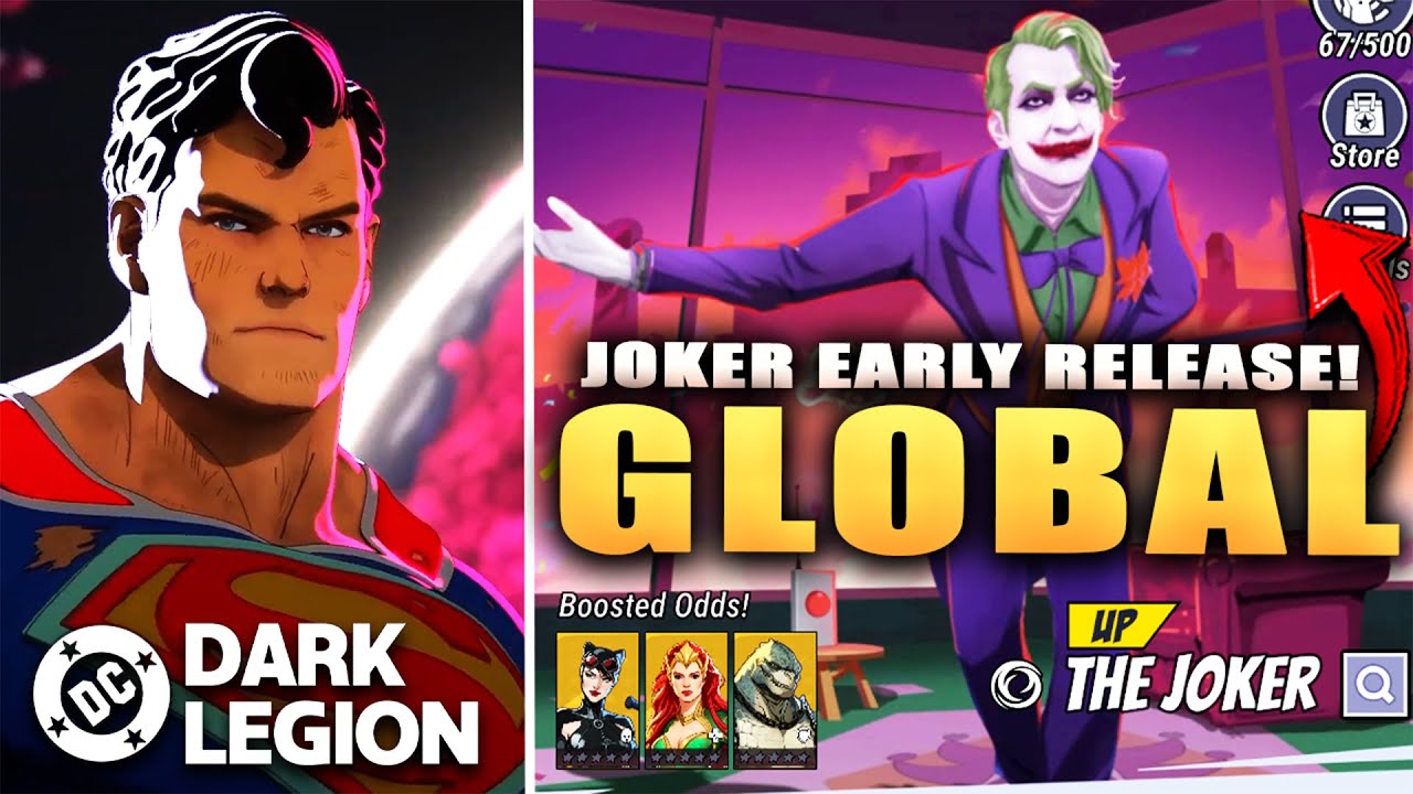 *GLOBAL* JOKER EARLY RELEASE! JOKER F2P SUMMONS & WHY HE IS GOD TIER ...