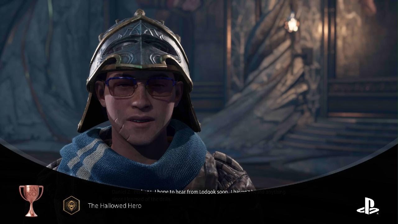 Hogwarts Legacy: The Hallowed Hero Trophy - YouTube