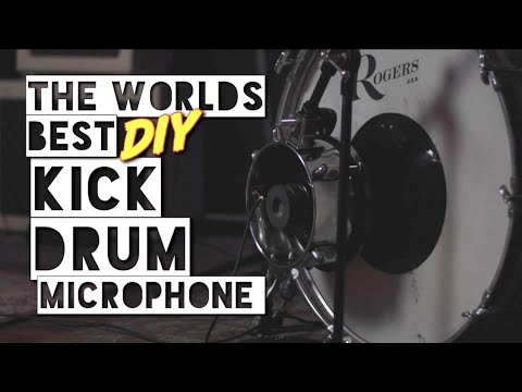 THE WORLDS BEST KICK DRUM MIC (DIY SUBKICK) - YouTube