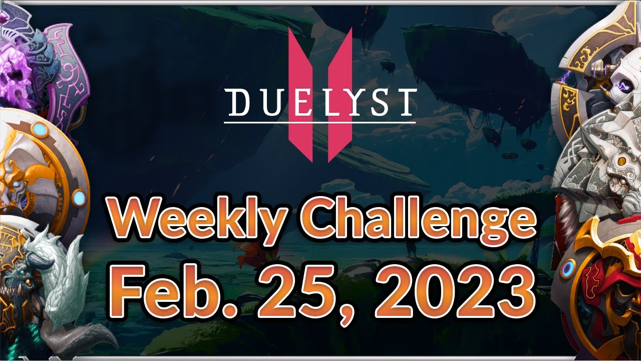 [Duelyst 2] Weekly Challenge Solution - 2/25/23 - YouTube