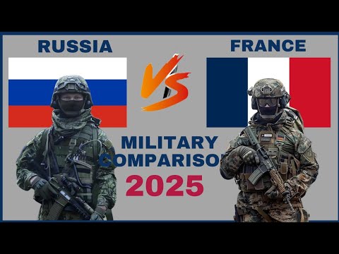 RUSSIA vs FRANCE military power comparison 2025 | France vs Russia ...