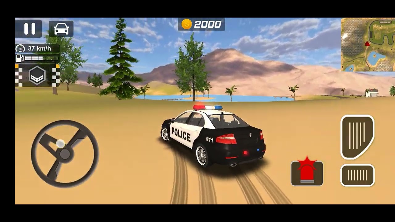 police game Cop simulator Driver game play. upload video game 56 - YouTube