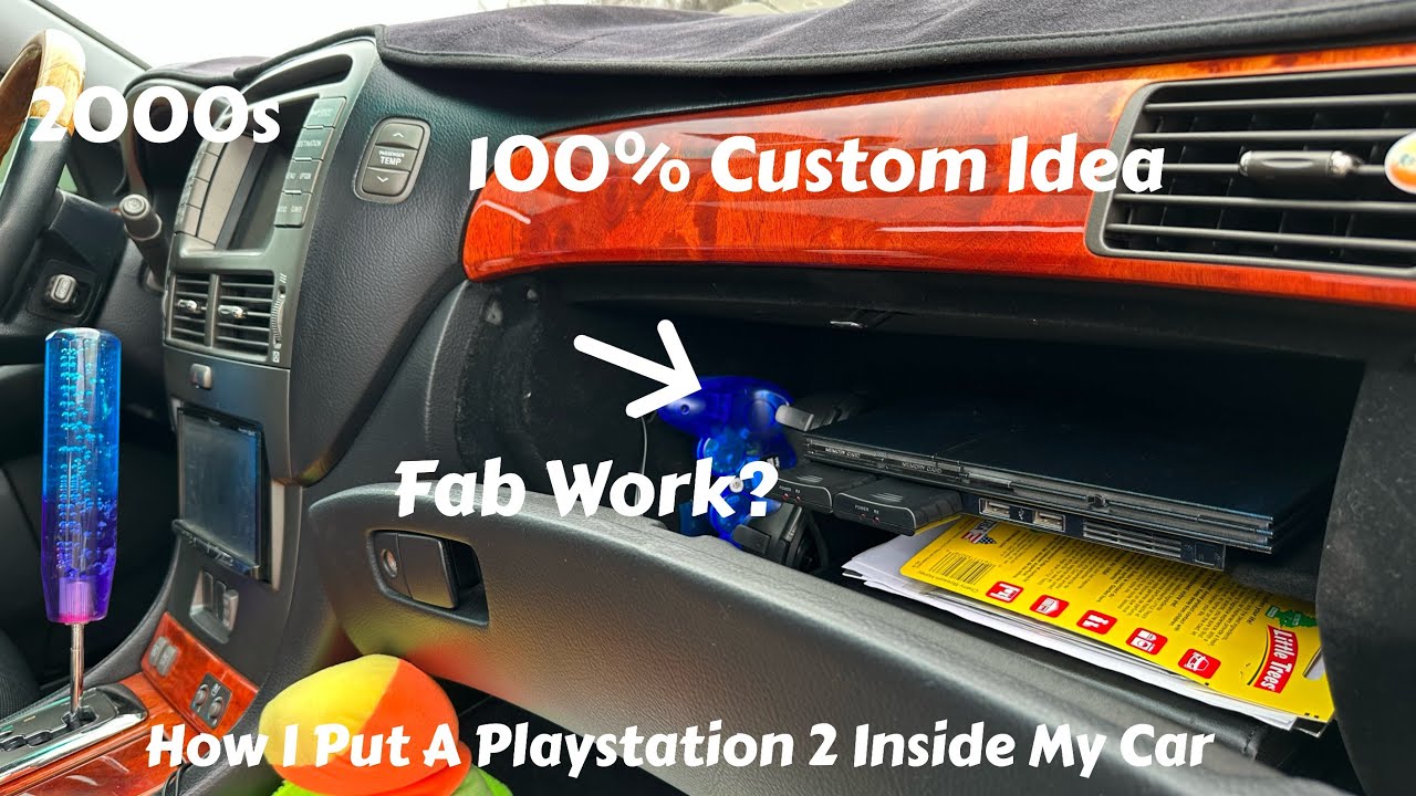 How I Hooked Up A Playstation 2 To My Car (2000s Vibe) - YouTube