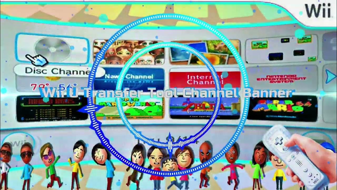 Wii U Transfer Tool Channel Banner - YouTube