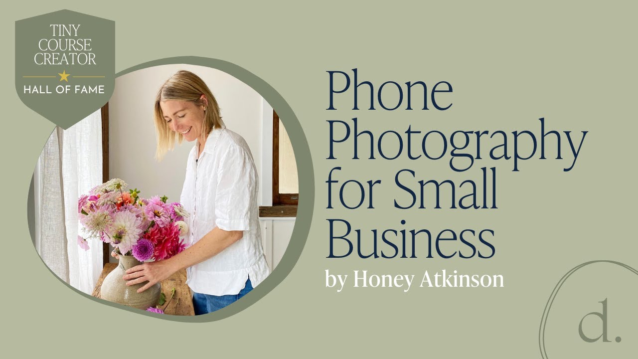 Phone Photography for Small Business with Honey Atkinson - YouTube