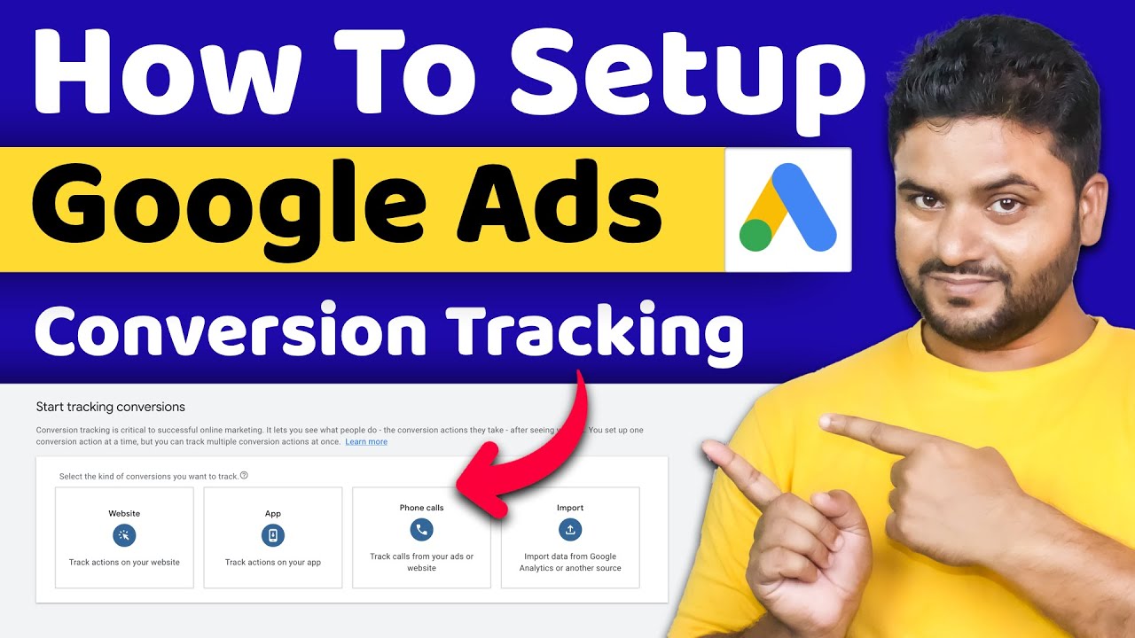 How to Setup Google Ads Conversion Tracking - YouTube