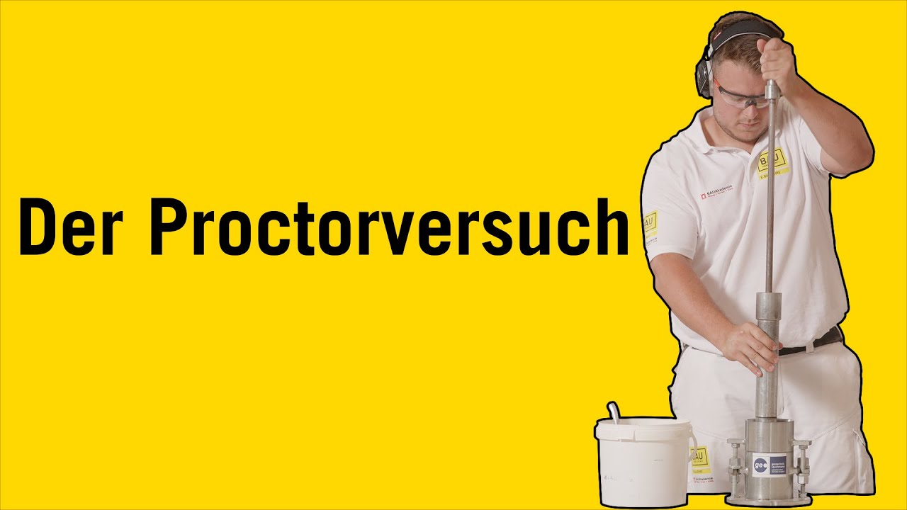 Bodenanalyse - Der Proctorversuch. - YouTube