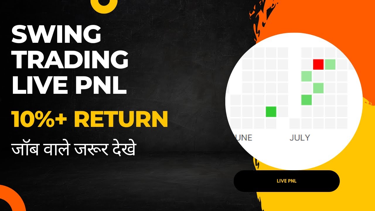 Live PnL Swing Trading | Momentum Trading | July month PnL | Equity ...