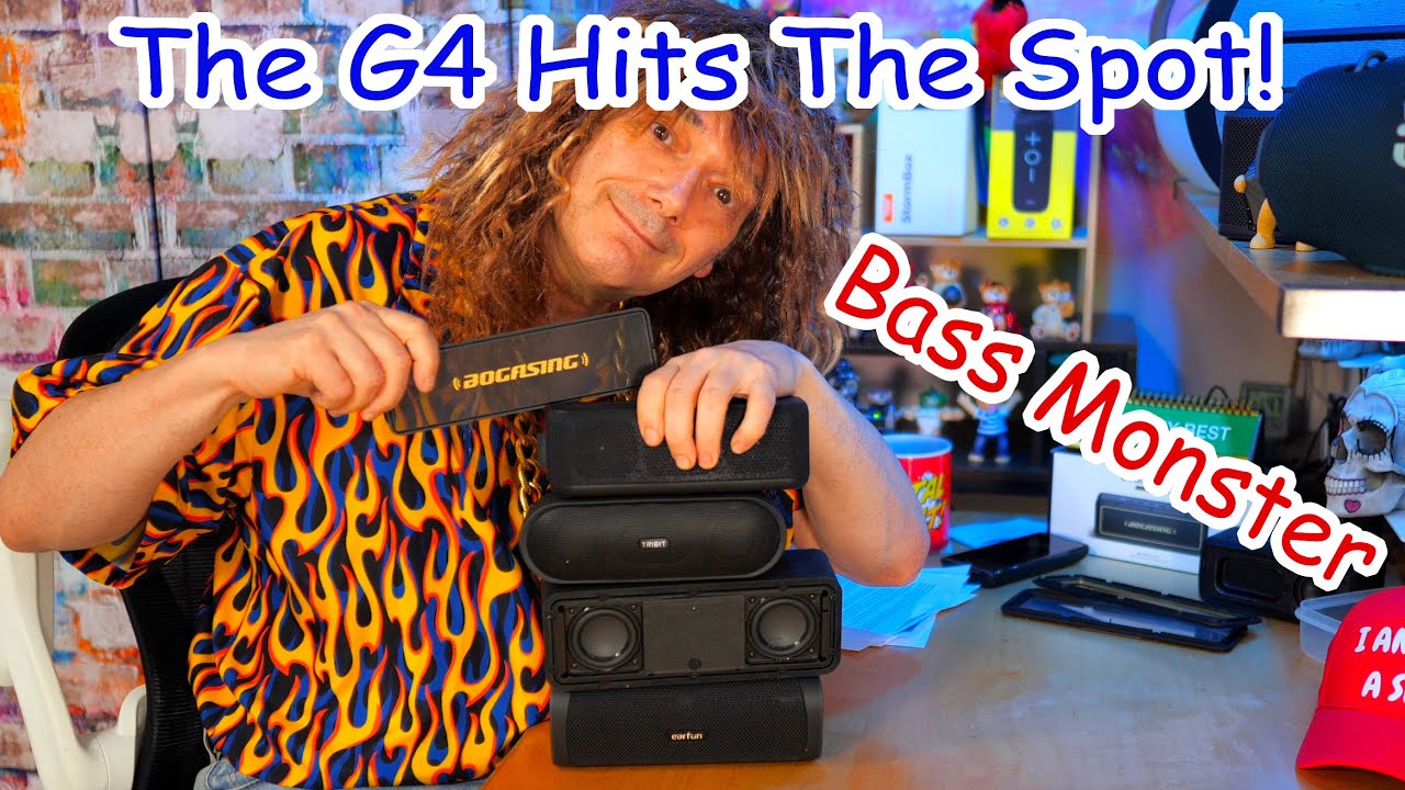 Bogasing G4 spot cheap speaker - I was NOT expecting this! - YouTube