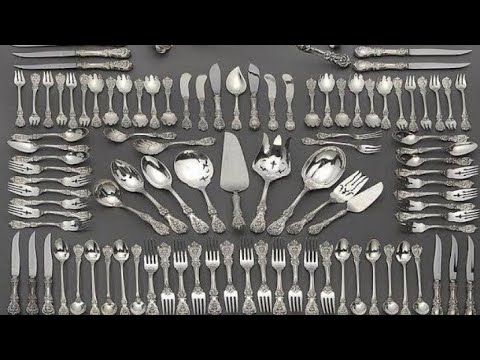 Types Of Flatware/Silverware - YouTube