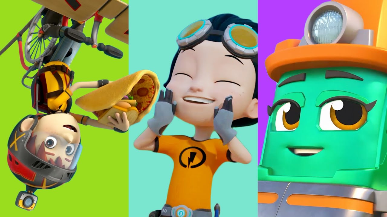 PAW Patrol Save Daring Danny + Rusty Rivets & MORE 🗻🐢🚃 | Cartoons for ...