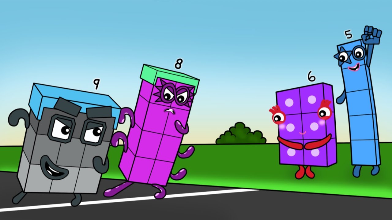 Whoever wins will get NB 6's love - Numberblocks fanmade coloring story ...