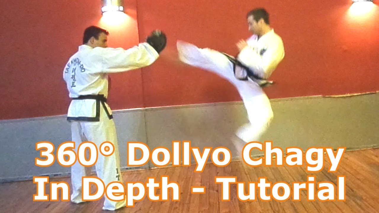 360 Turning kick Tornado kick In depth Tutorial - YouTube