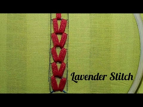 Lavender Embroidery Design ! Hand Embroidery Design ! Lavender Stitch ...