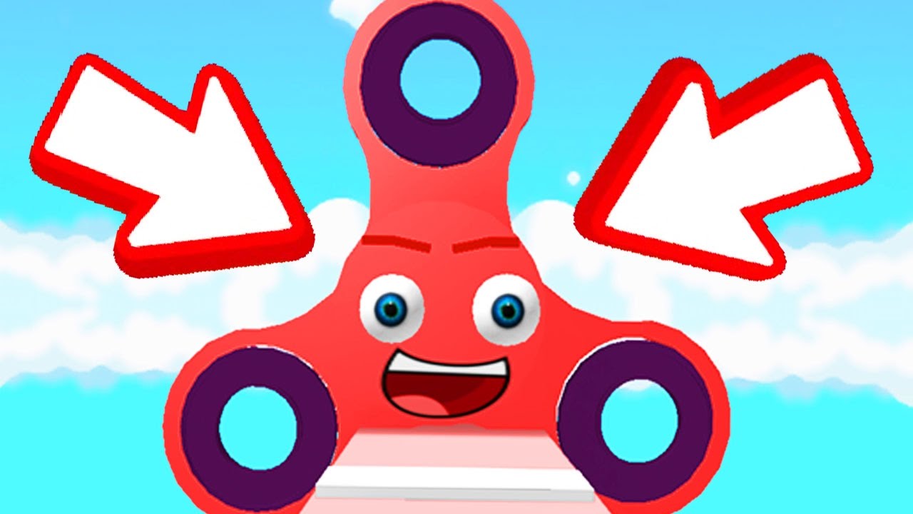 GIANT FIDGET SPINNER IN ROBLOX! - YouTube