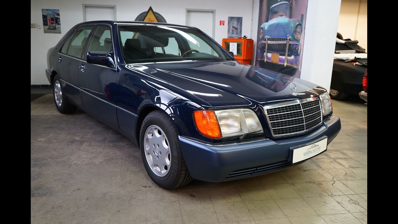 Mercedes W140 500SEL original 76.230 km - verkauft / sold - - YouTube