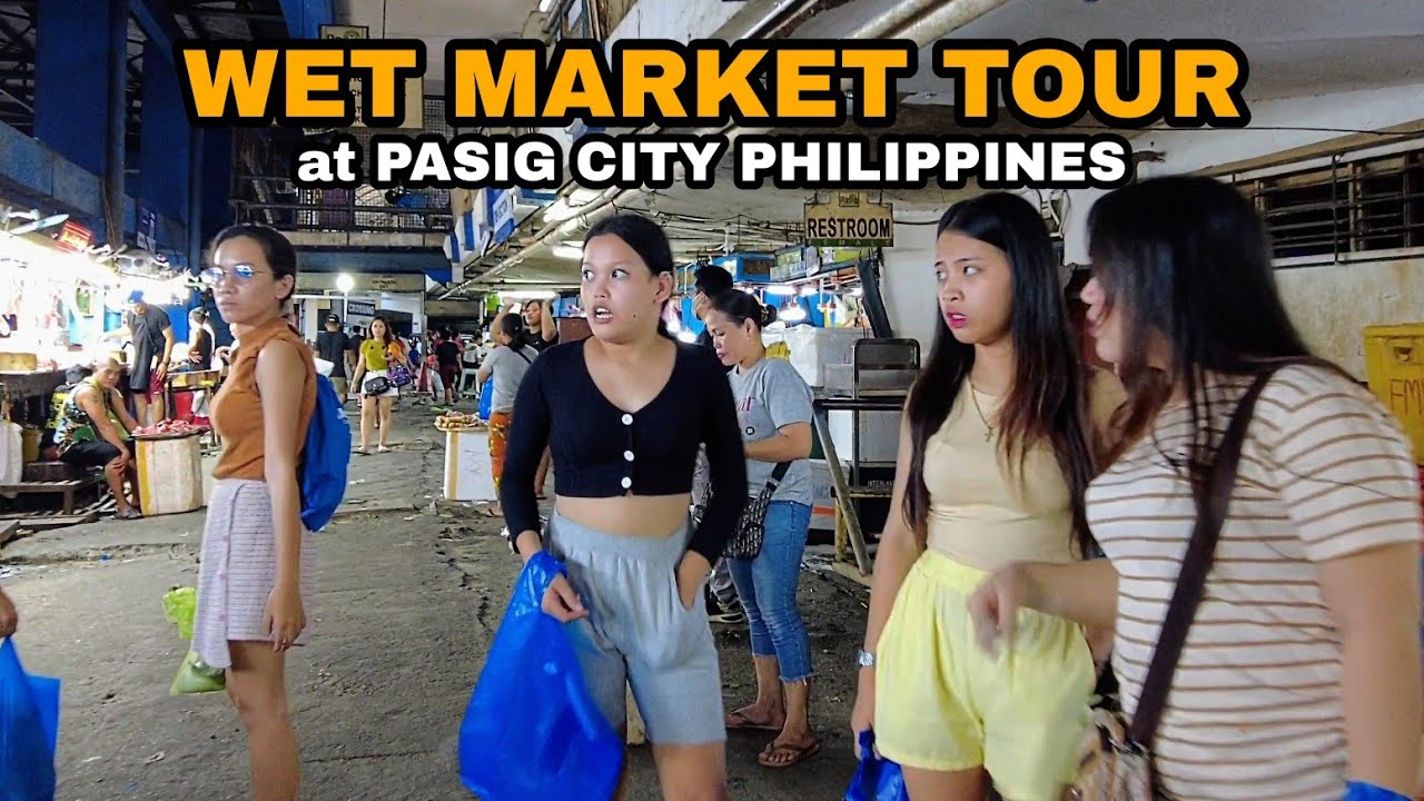 PUBLIC MARKET TOUR AT PASIG CITY PHILIPPINES [4K] WALK TOUR - YouTube