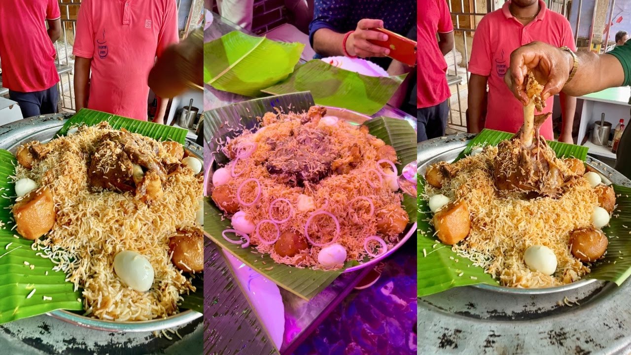 1200 Gram Mutton Raan Biryani at Ekanta Apan Chakdaha | Street Food ...